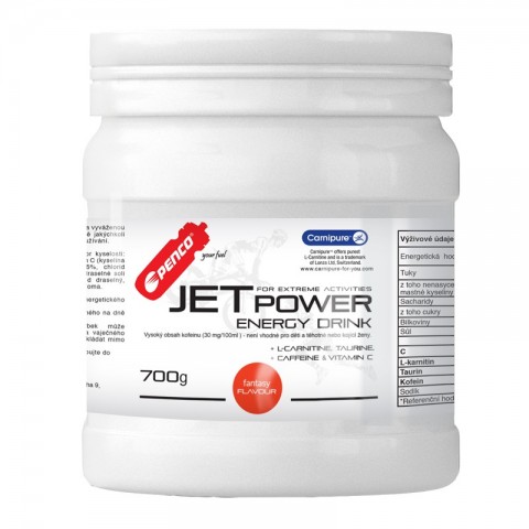 Energy drink JET POWER 700g | ENERGY STIMULANTS | PENCO spol. s r.o.